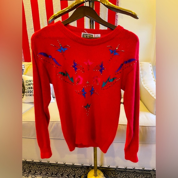 Sweaters | Vintage Anytime Glitz Sweater | Poshmark